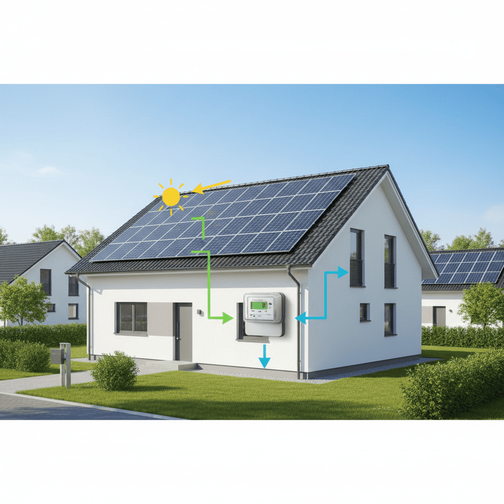 NET METERING for SOLAR POWER PLANT - Lobel Green Energy - Your Solar Expert